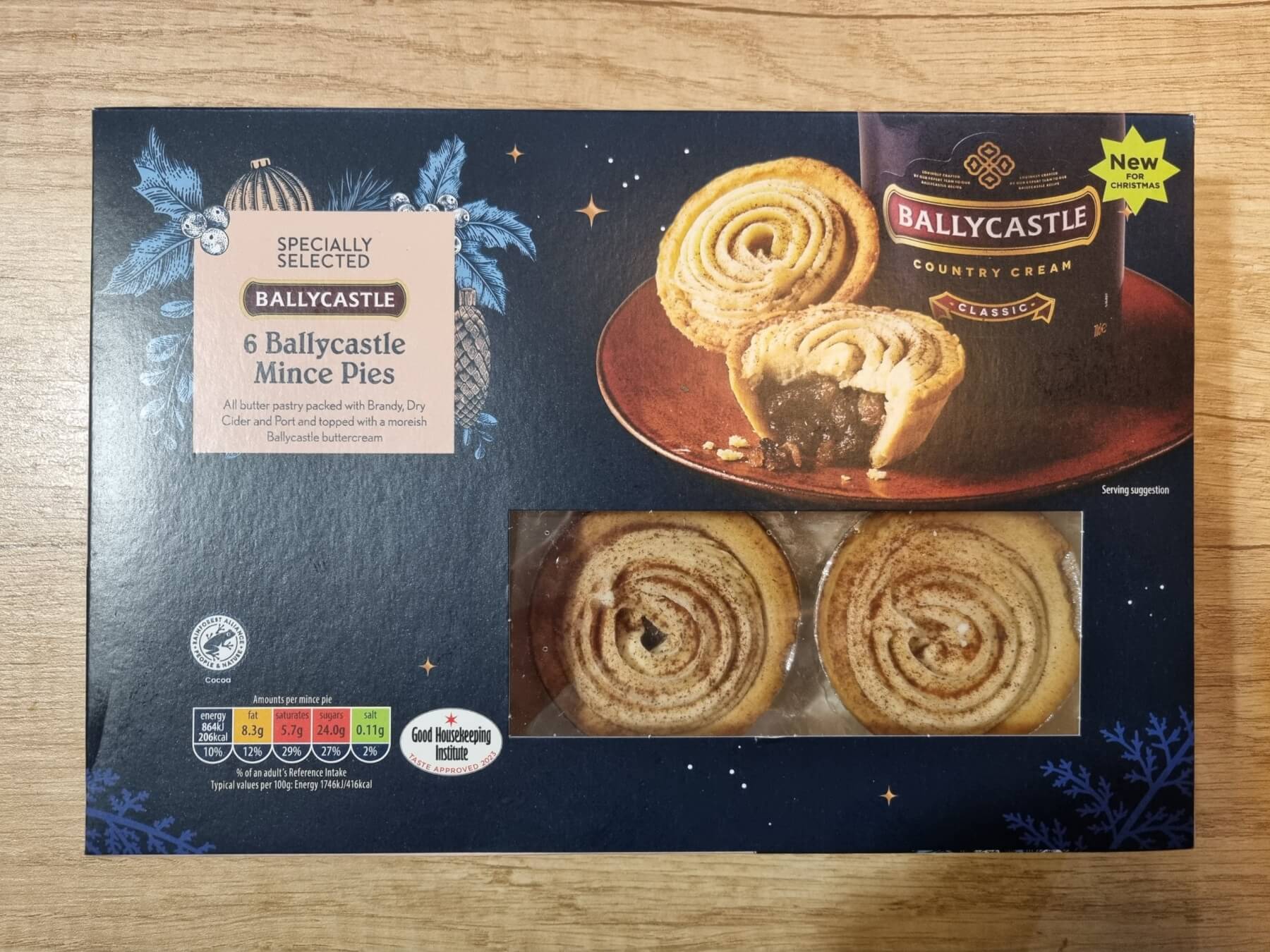 ALDI Ballycastle Mince Pie Review 2023 - Mince Pie Reviews