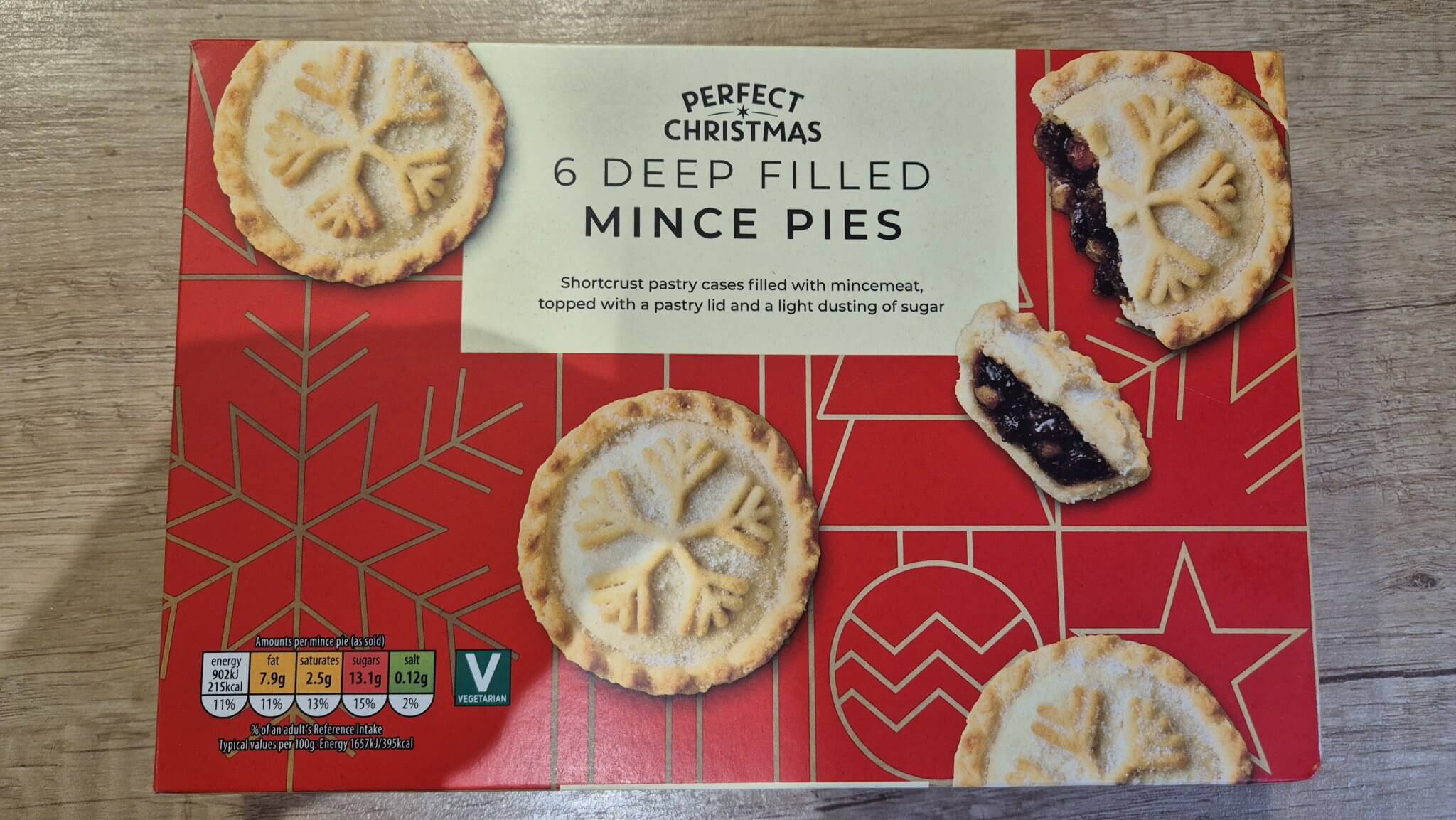 Aldi Perfect Christmas Deep Filled Mince Pie Review 2025 - Mince Pie ...